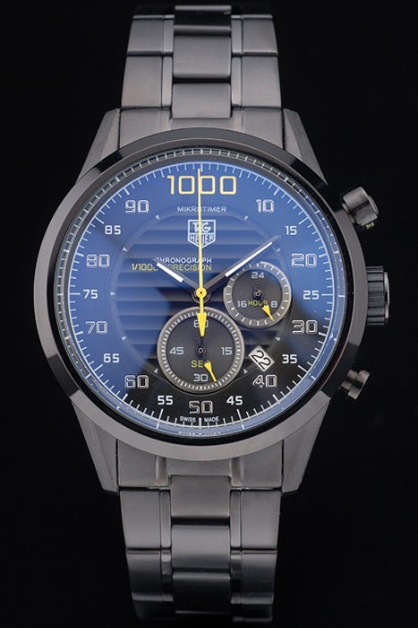 Tag Heuer Mikrotimer Flying 1000 Stainless Steel Black 7914 – Znorologi.com